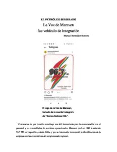 LA VOZ DE MARAVEN - Petroleumag