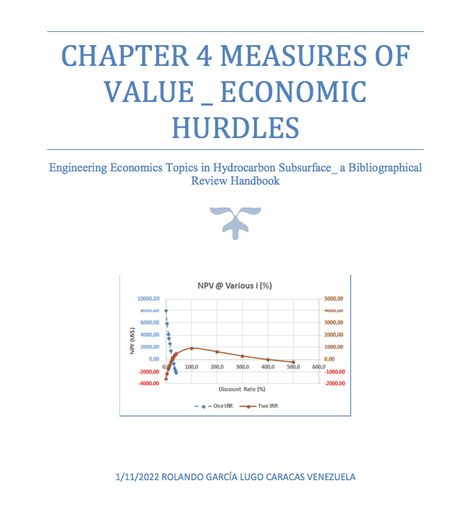 Chapter 4 Measures Of Value_Economic Hurdles - Petroleumag