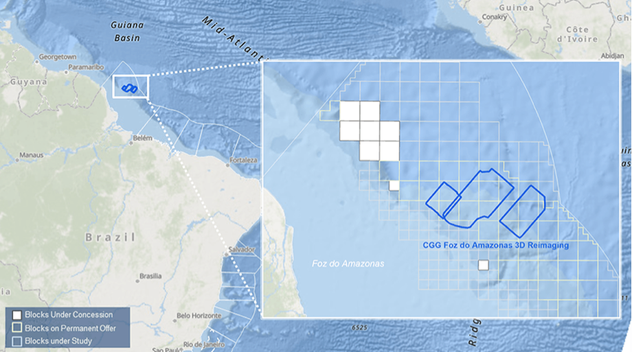 CGG inicia sísmica 3D en el Margen Ecuatorial de Brasil - Petroleumag