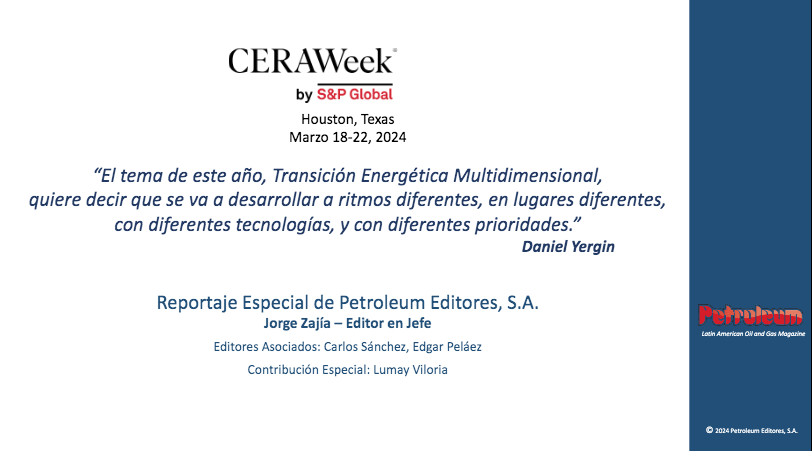Reporte Especial CERAWeek 2024 by S&P Global - Petroleumag