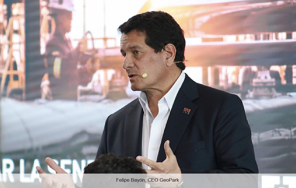 Felipe Bayón, CEO GeoPark portada - Petroleumag